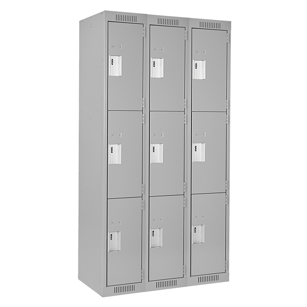 CSFJ161 - LOCKER BANK OF 3 THREE TIER | Cabot Shipping Supplies Ltd.