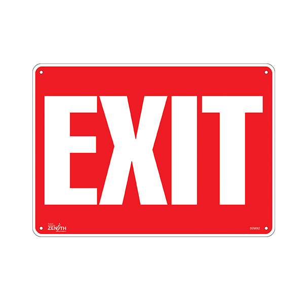CSSGM062 - SIGN "EXIT" | Cabot Shipping Supplies Ltd.
