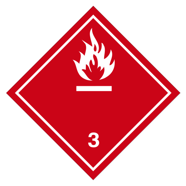 LBLUN1992 - LABEL HAZ "FLAMMABLE LIQUID" TOXIC | Cabot Shipping ...