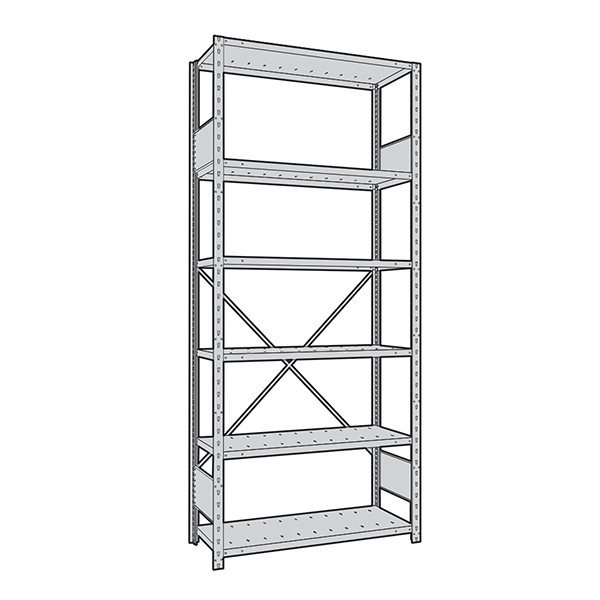SRD1010 - SHELVING UNIT STARTER | Cabot Shipping Supplies Ltd.